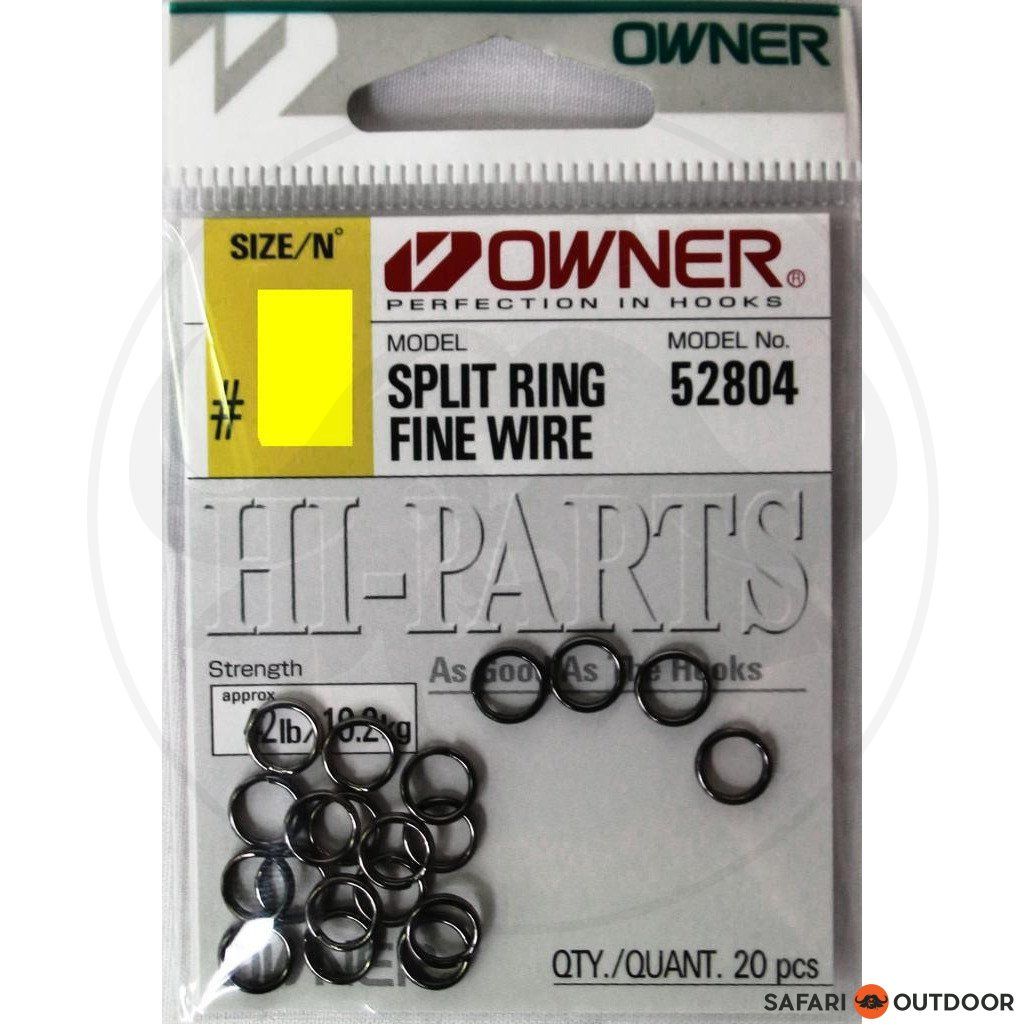 OWNER SPLIT RING FINE WIRE #2